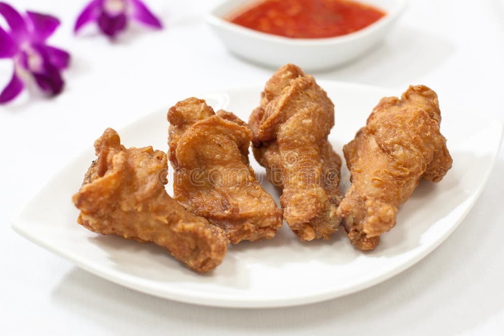 Fried Chicken Drumlets stock photo. Image of legs, crispy - 67932752