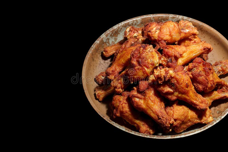 Fried Chicken with Fish Sauce 3 Stock Photo - Image of lunch, calories ...