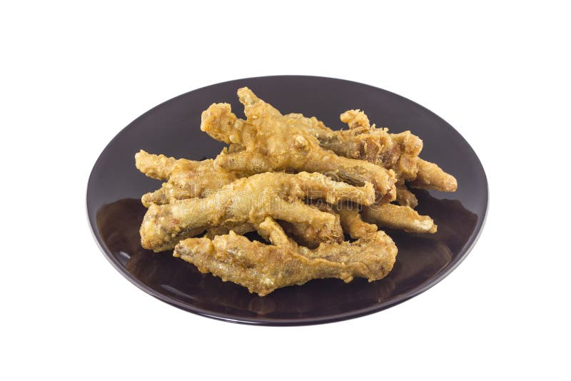 Fried chicken foot stock image. Image of cuisine, healthy - 41853849