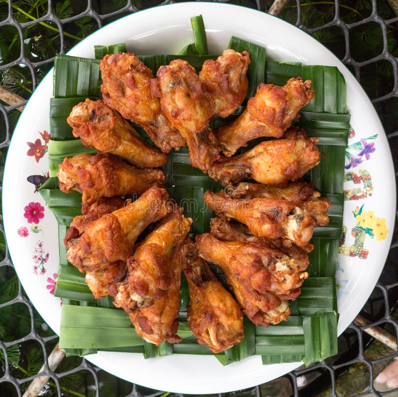 Fried chicken stock image. Image of golden, closeup, dish - 50542159