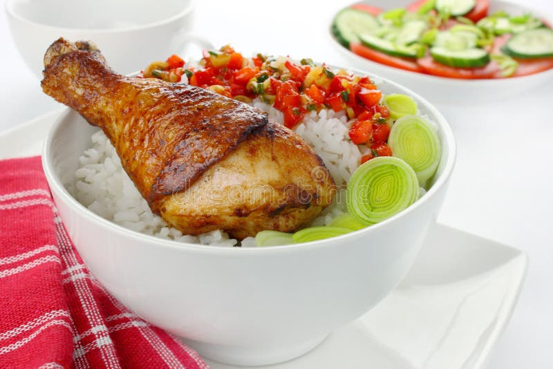 Fried chicken leg stock photo. Image of fresh, chicken - 20385146