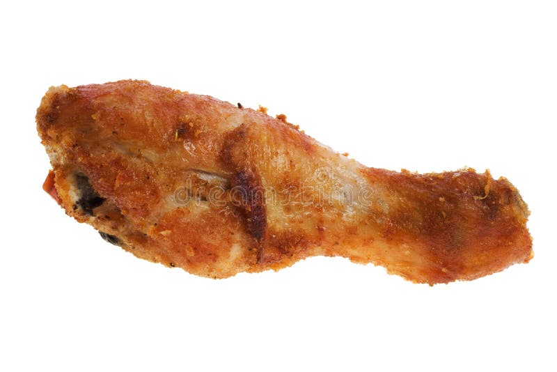 Fried chicken leg stock image. Image of crunchy, breast - 7273447