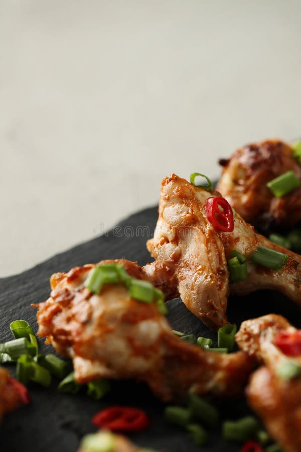 Fried chicken legs stock image. Image of barbeque, diet - 95438027