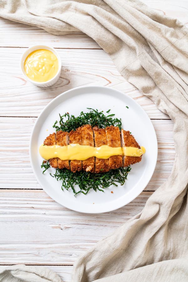 Fried Chicken with Lemon Lime Sauce Stock Photo - Image of crispy, meat ...