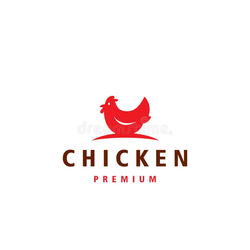 Fried chicken logo stock illustration. Illustration of bird - 256452904