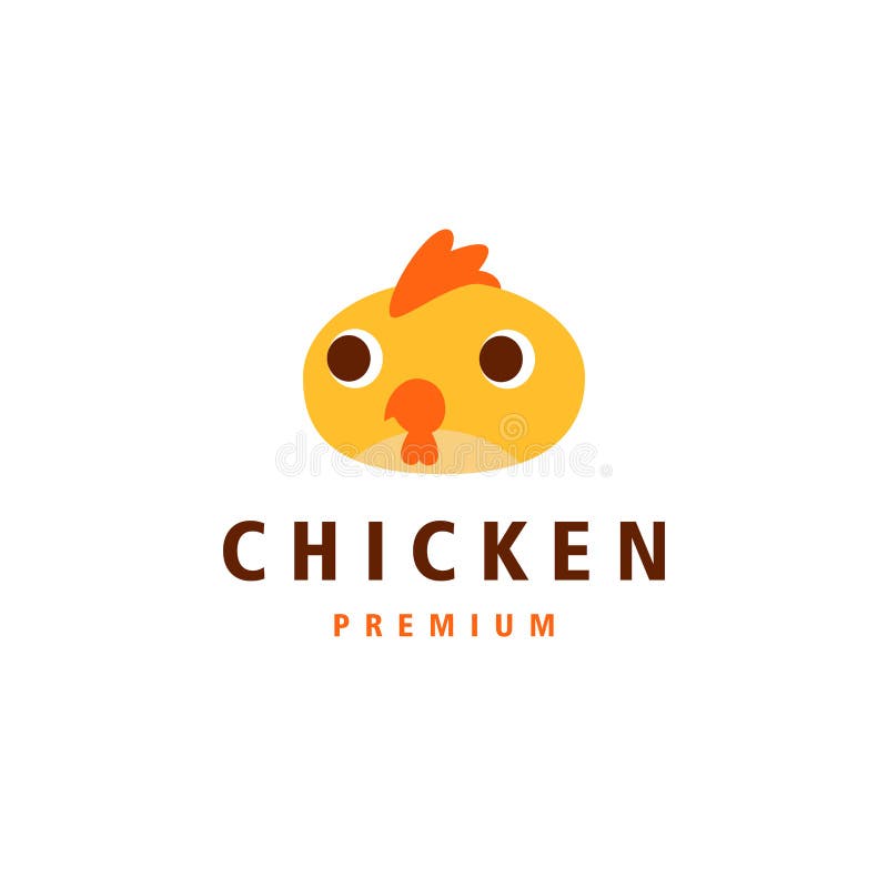 Fried chicken logo stock illustration. Illustration of logo - 256452899