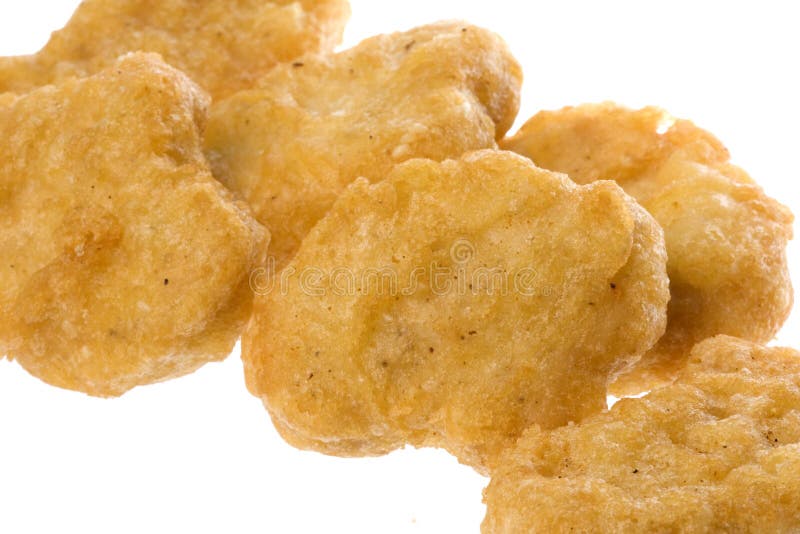Fried Chicken Nuggets stock photo. Image of golden, oily - 6303042