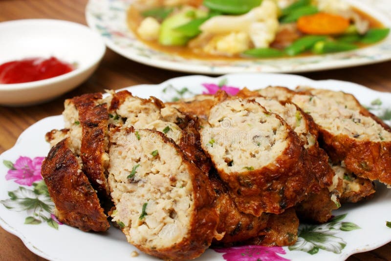 Fried Chicken Roll stock image. Image of fried, meat, crunchy - 8103895