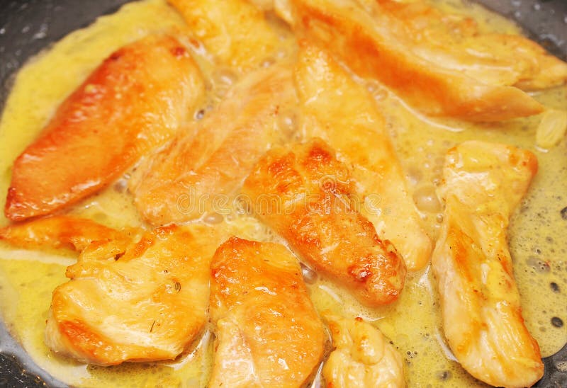 Fried chicken stock photo. Image of white, diet, sauce - 85656378