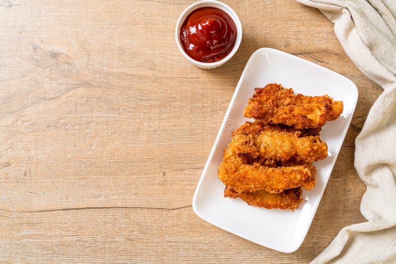 Fried chicken stick stock photo. Image of dinner, appetizer - 161323220