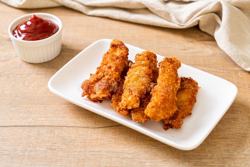 Fried chicken stick stock image. Image of fried, lunch - 171126539