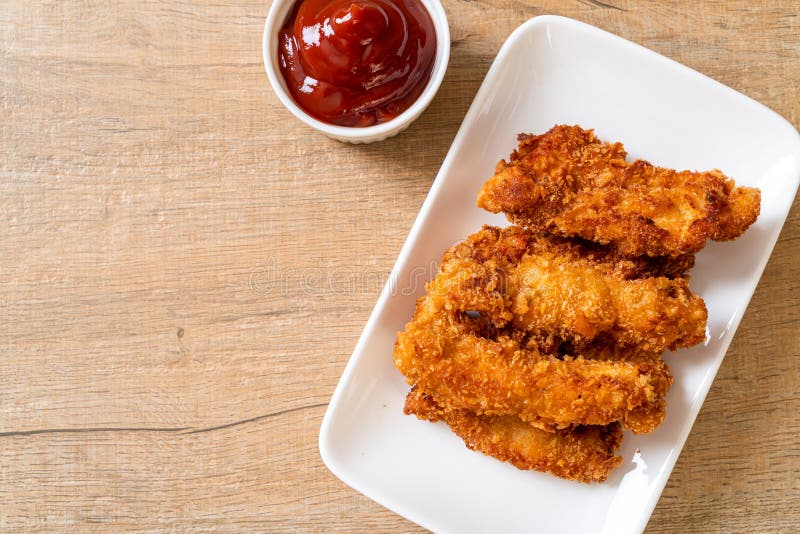 Fried chicken stick stock photo. Image of dinner, processed - 174186004