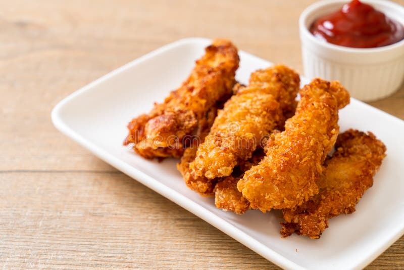 Fried chicken stick stock image. Image of cooked, appetizer - 178005633