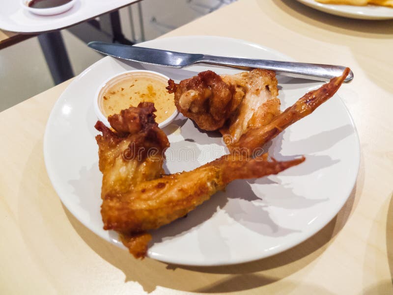 Fried chicken stock photo. Image of restaurant, diet - 45669064