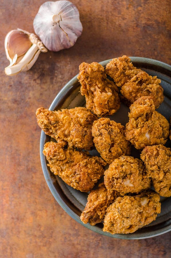 Fried chicken wings stock image. Image of meat, dish - 89176013