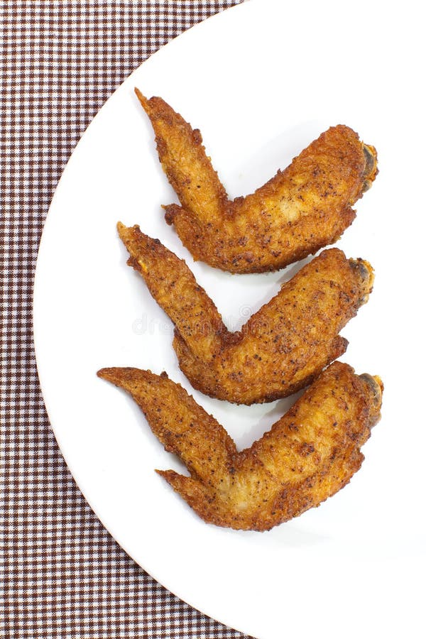 Fried chicken wings stock image. Image of nibblies, party - 36011883