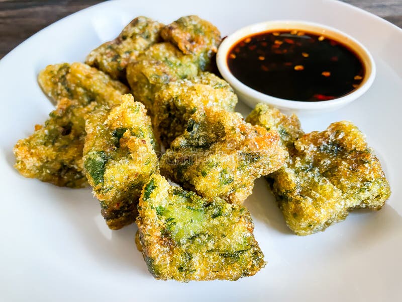 Fried Chinese Chives Ready To Eat Stock Photo - Image of acacia ...