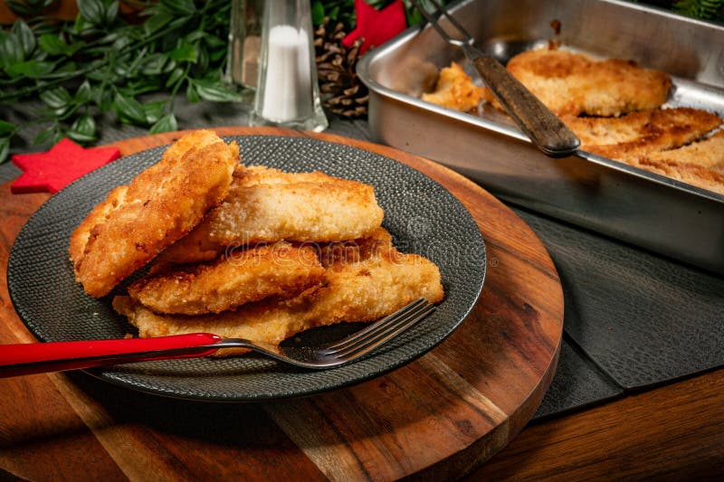 Fried cod fillet stock photo. Image of delicious, fish - 357151124