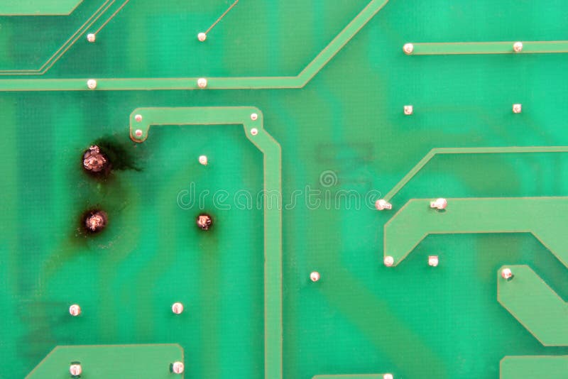 Circuit Board Connections stock image. Image of light, current - 740235