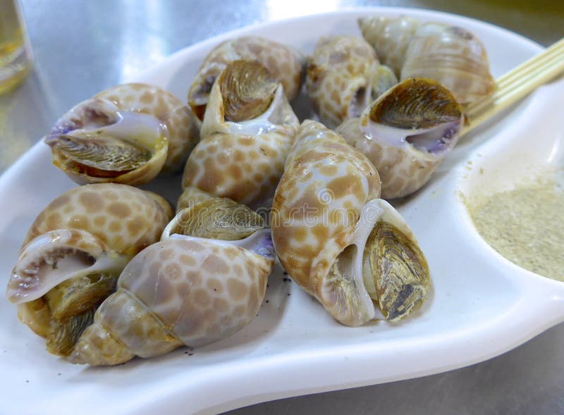 Fried Conch Close Up on Plate Stock Image - Image of cold, food: 106522337