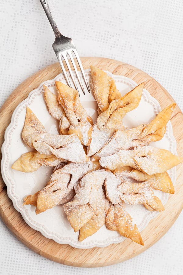 Fried cookies. stock image. Image of baking, freshness - 50121367