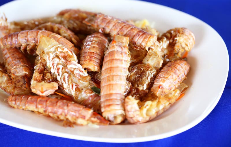 Fried crayfish stock photo. Image of freshness, cuisine - 45328004