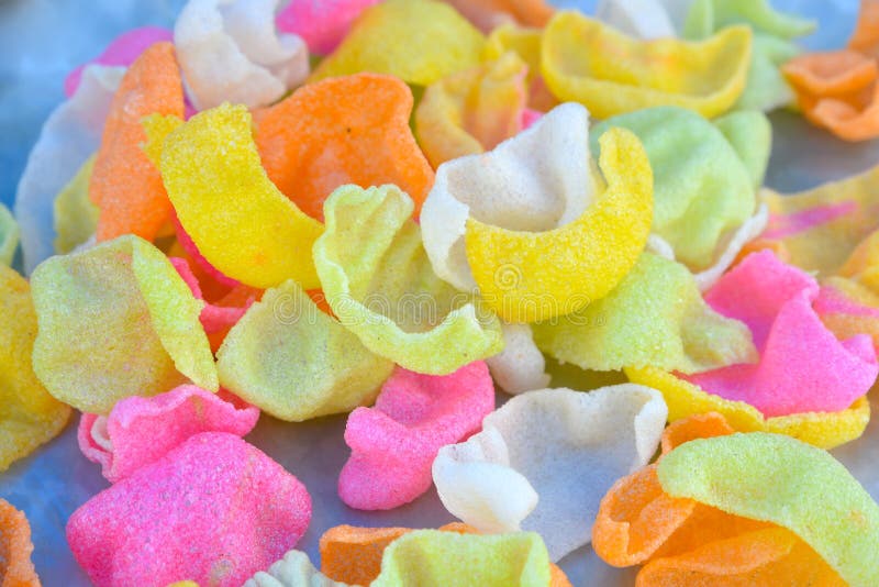 The fried crisp rice. stock photo. Image of cuisine - 100555470