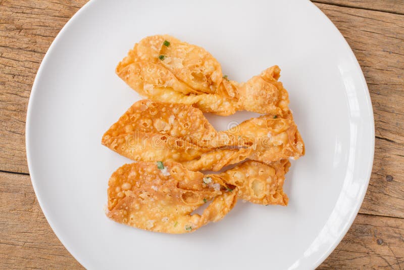 Fried Crispy Roti Make Fish Shape Stock Image - Image of breads ...