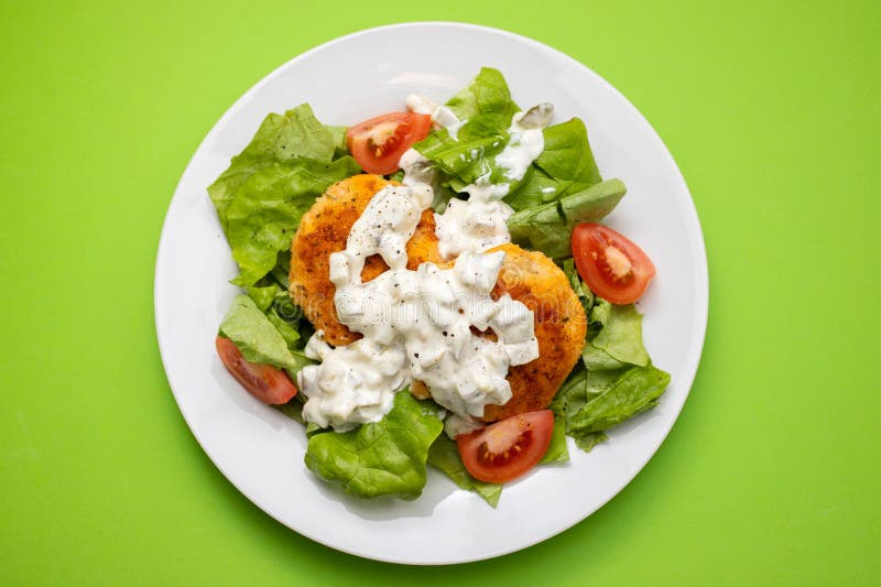 Fried Cutlets from Minced Meat. Pan-fried Meatballs. Stock Image ...