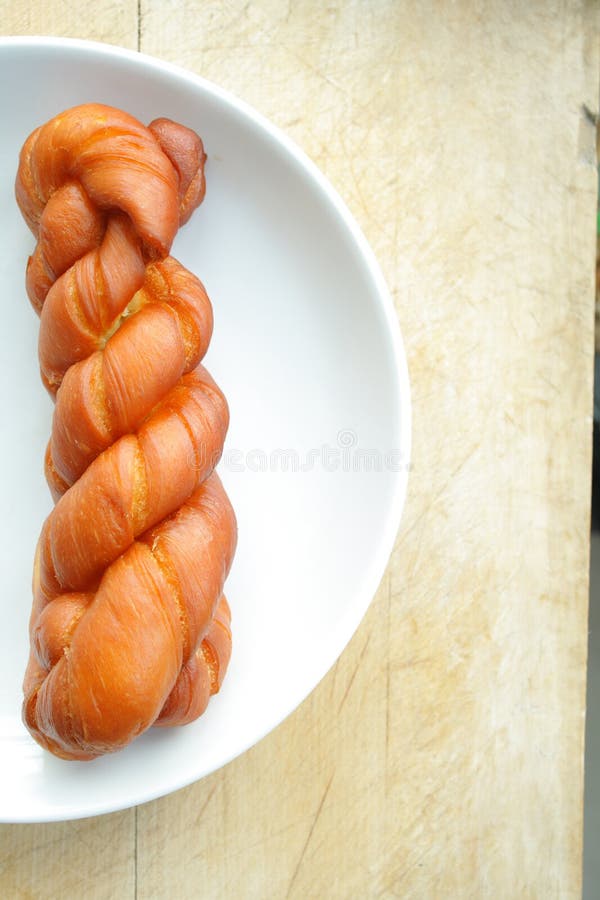 Fried dough twist stock photo. Image of refreshment, freshness - 46072998