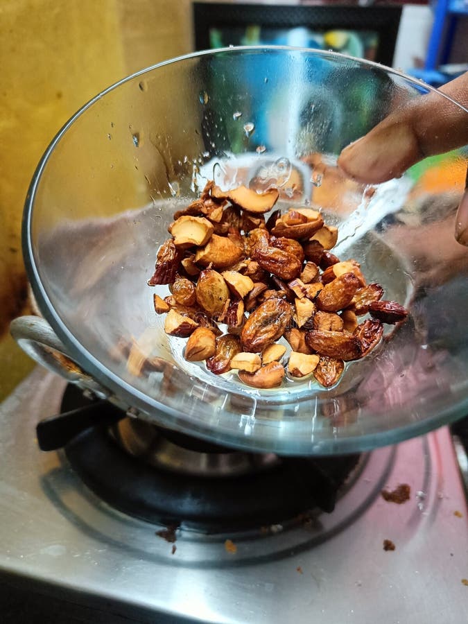 Fried Dry Fruits Browny and Tasty Stock Photo - Image of tasty, fruits ...