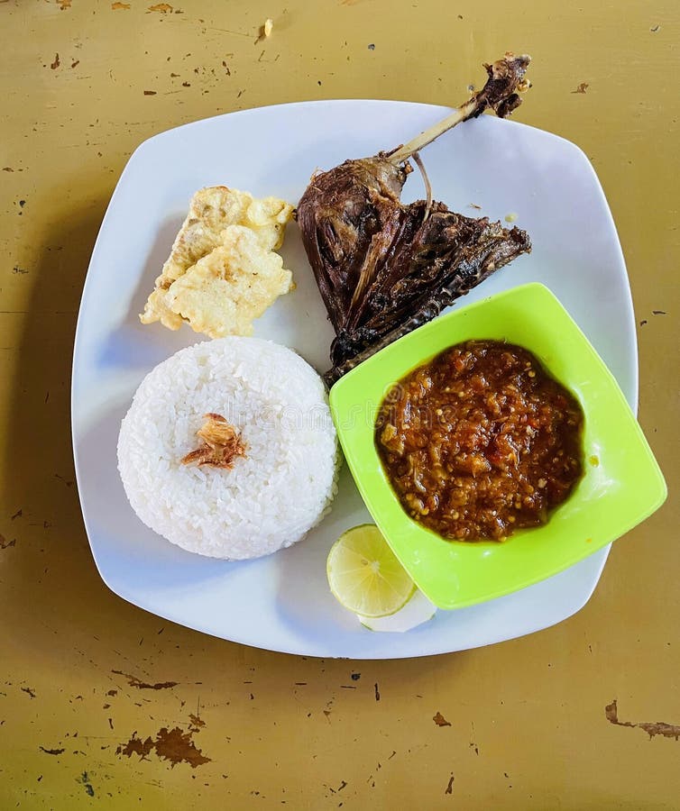 Fried duck rice stock image. Image of food, restaurant - 355334311