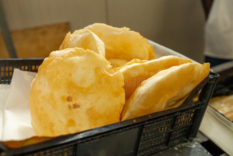 Fried Dumpling Typical Italian Dish Stock Image - Image of fried ...