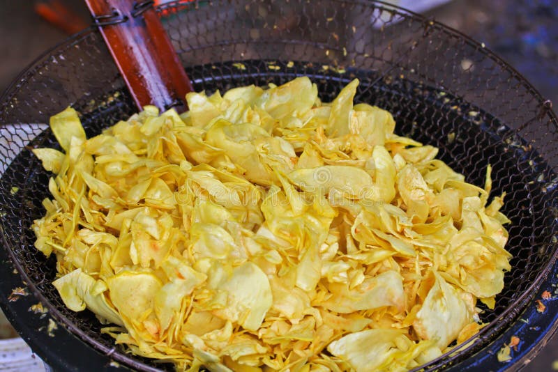 Fried durian stock image. Image of asia, snack, trade - 38868363
