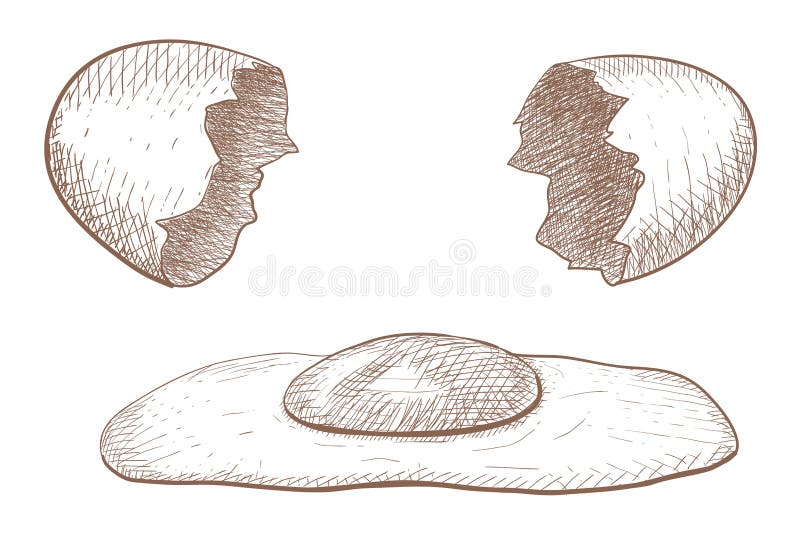 Egg Shell Sketch Stock Illustrations – 809 Egg Shell Sketch Stock ...