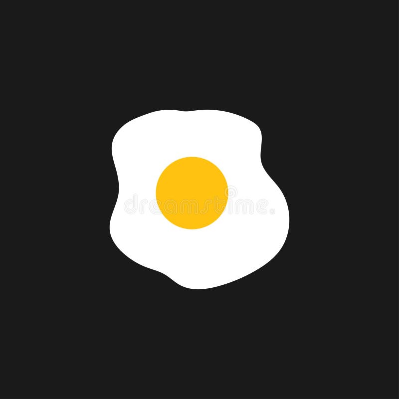 Fried Egg Logo Graphic Design Template Vector Illustration Stock Vector ...