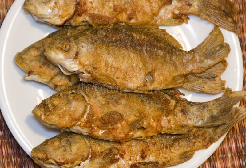 Fried fish stock image. Image of diet, gourmet, cooking - 11586831