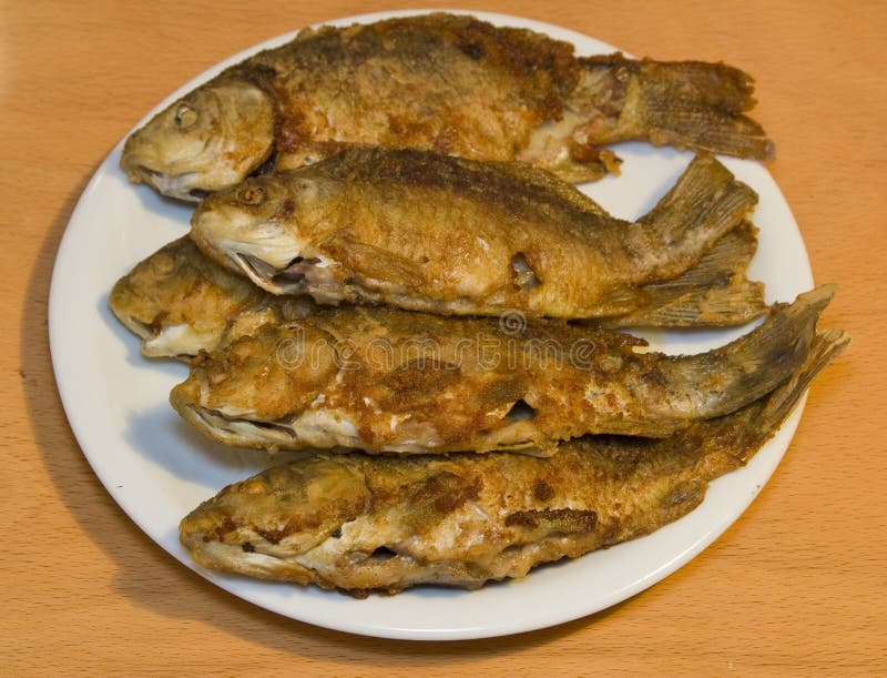 Fried fish stock photo. Image of grill, roast, pepper - 11594828