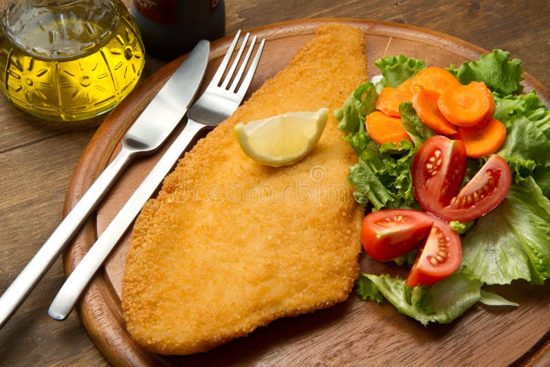 Fried fish stock photo. Image of food, slice, recipe - 21528160