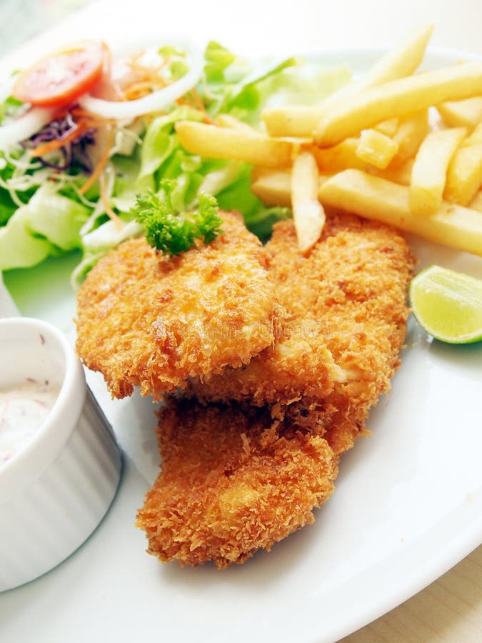 Fried fish stock photo. Image of fried, cuisine, fish - 24617460