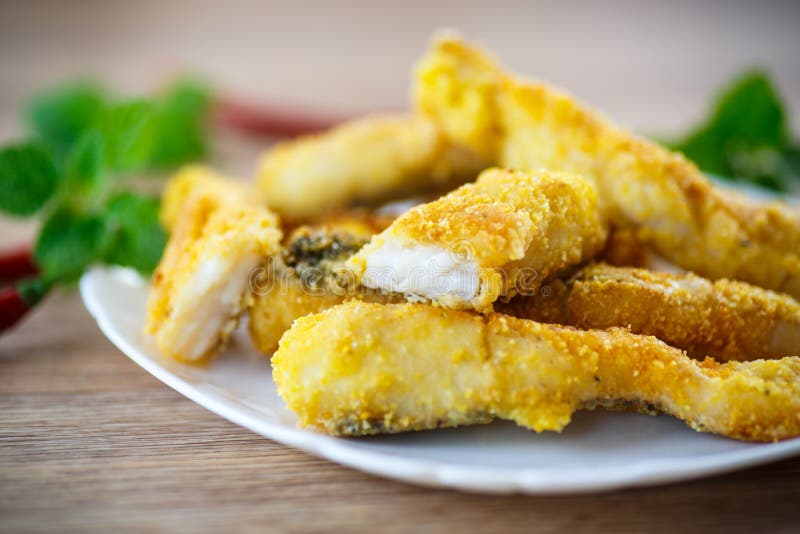 Fried fish stock photo. Image of fish, catch, diet, healthy - 59133110