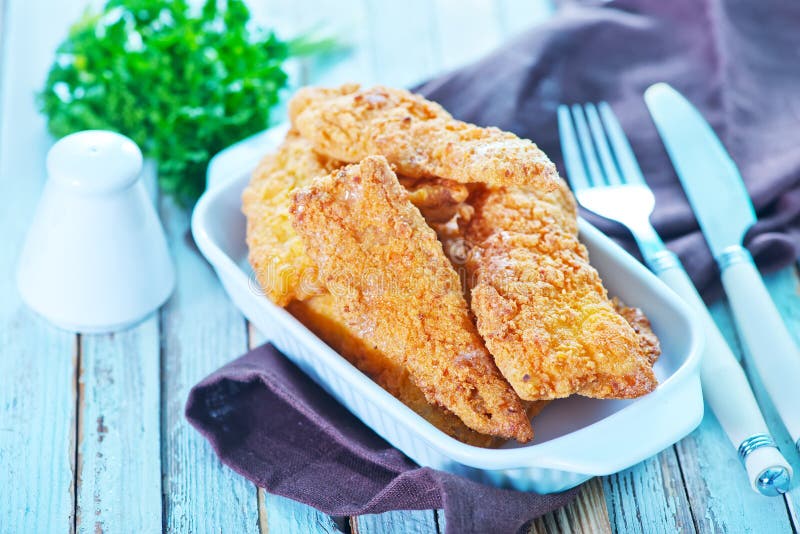 Fried fish stock image. Image of meat, appetizing, dish - 52726991