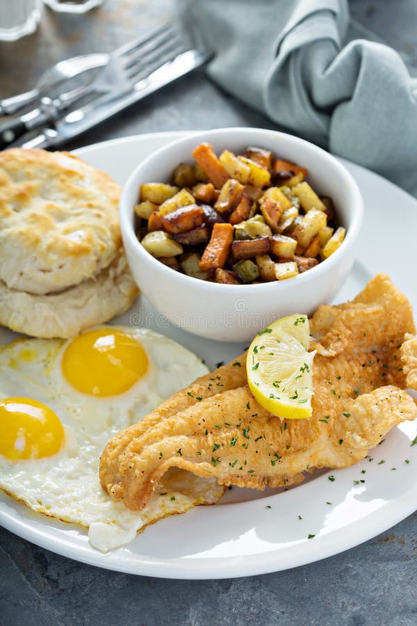 Fish breakfast stock image. Image of colorful, eating - 20989245
