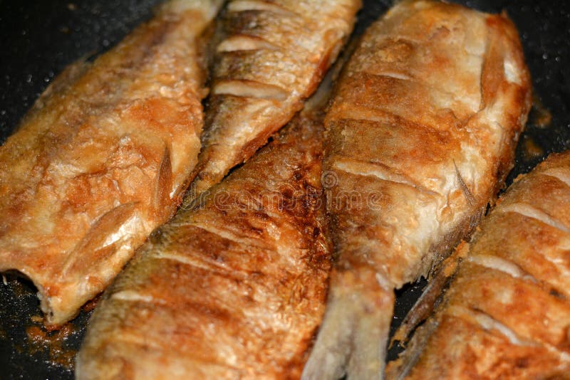 Fried fish dish background stock photo. Image of fried - 130093124