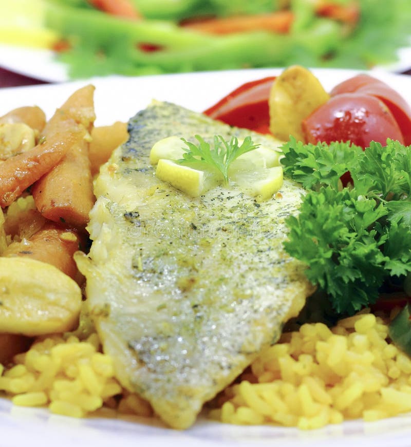 Fried fish fillet stock photo. Image of fresh, seafood - 27960734