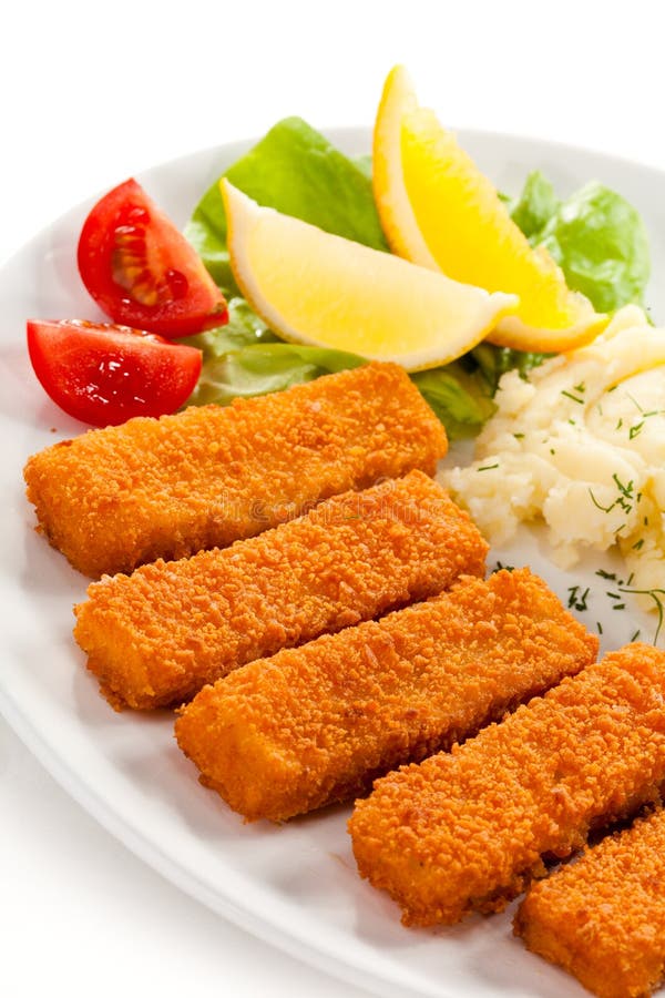 Fried fish fingers stock image. Image of lunch, group - 51441563
