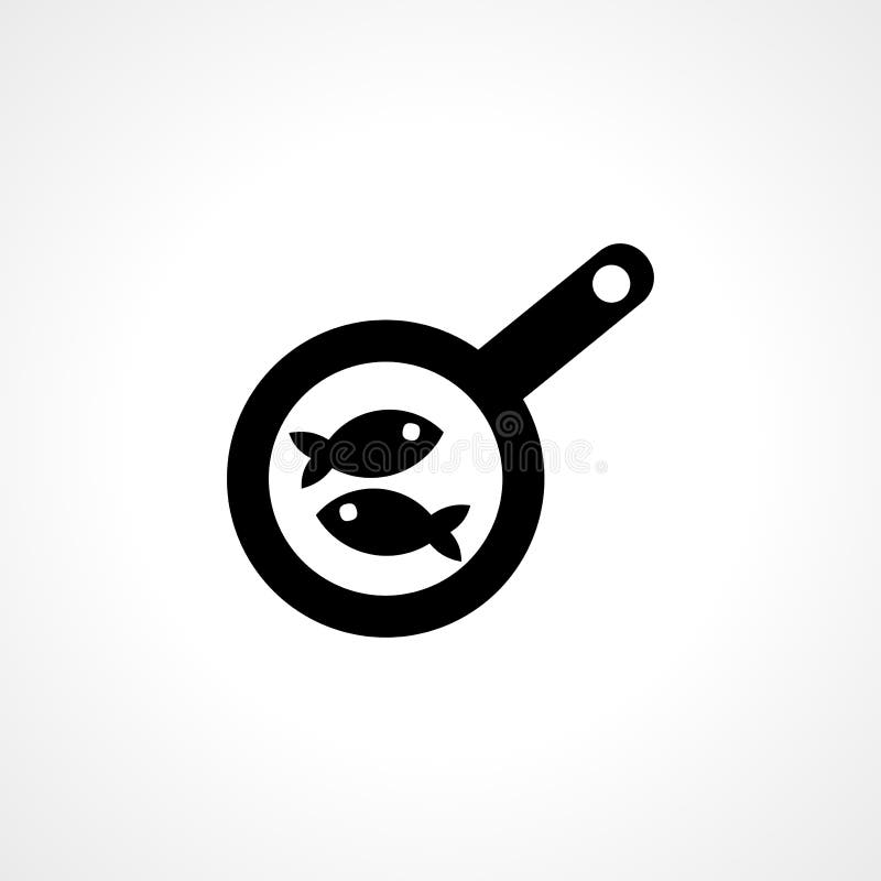 Fried Fish Icon. Fried Fish Isolated Vector Icon Stock Vector ...