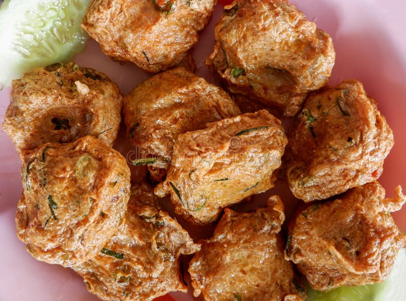 Fried fish minced stock image. Image of food, fresh, dish - 97197285