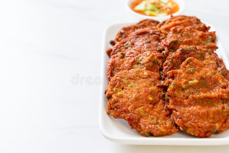 Fried Fish Paste Balls or Deep Fried Fish Cake Stock Image - Image of ...