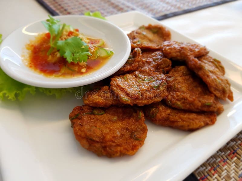 Fried Fish-paste balls stock photo. Image of grument - 81591854